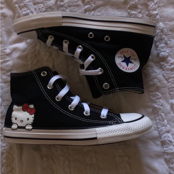 Sanrio | Shoes | Hello Kitty Converse | Poshmark